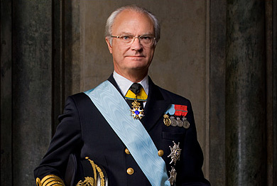 His Majesty King Carl XVI Gustaf of Sweden Delivers His Christmas ...