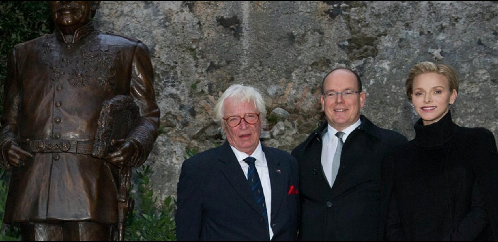 Members of the Princely Family of Monaco Unveil a New Sculpture. (VIDEO ...