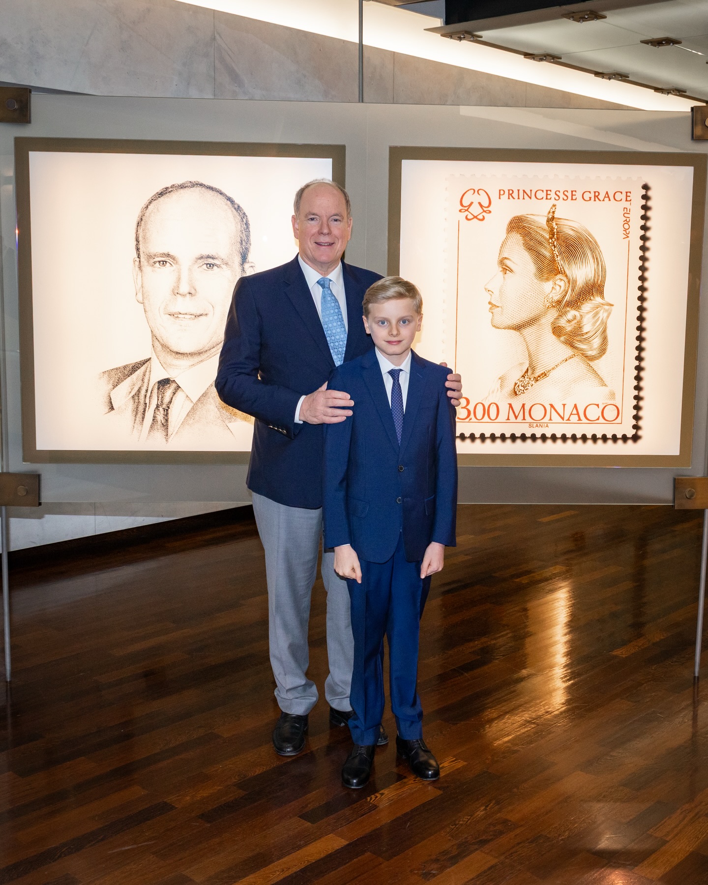 Prince Albert II and Hereditary Prince Jacques of Monaco Mark 30 Years ...