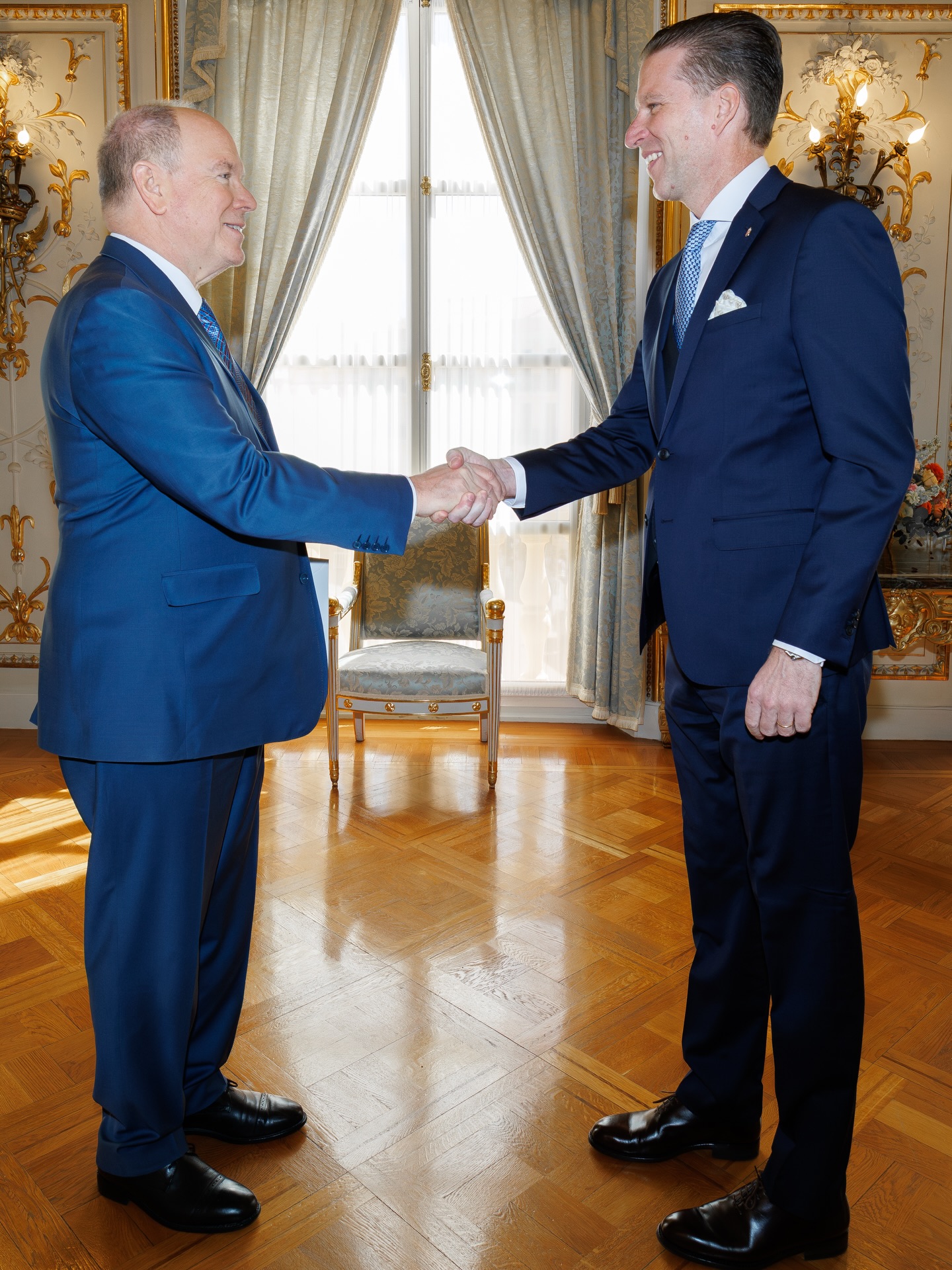 Prince Albert II of Monaco Receives Letters of Credence from Newly ...